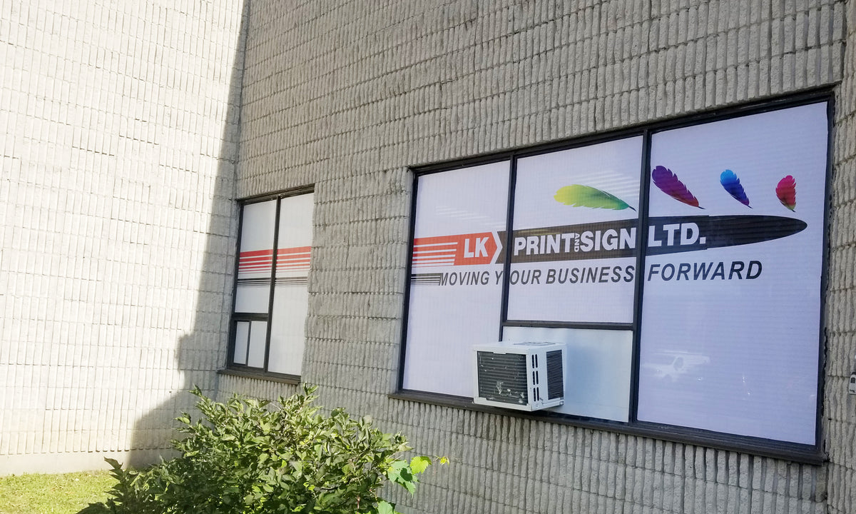How to install window graphics professionally – LKprint.ca