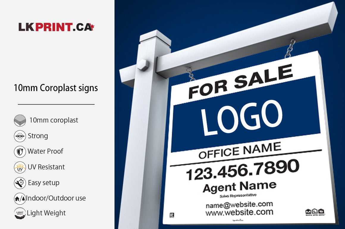 Coroplast signs – LKprint.ca