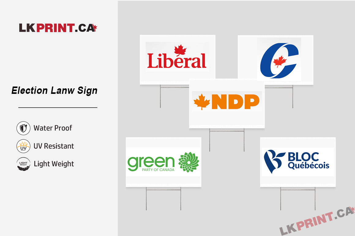 Election signs – LKprint.ca