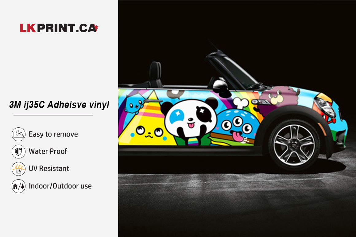3M adhesive vinyl graphics for wall, window, vehicle – LKprint.ca