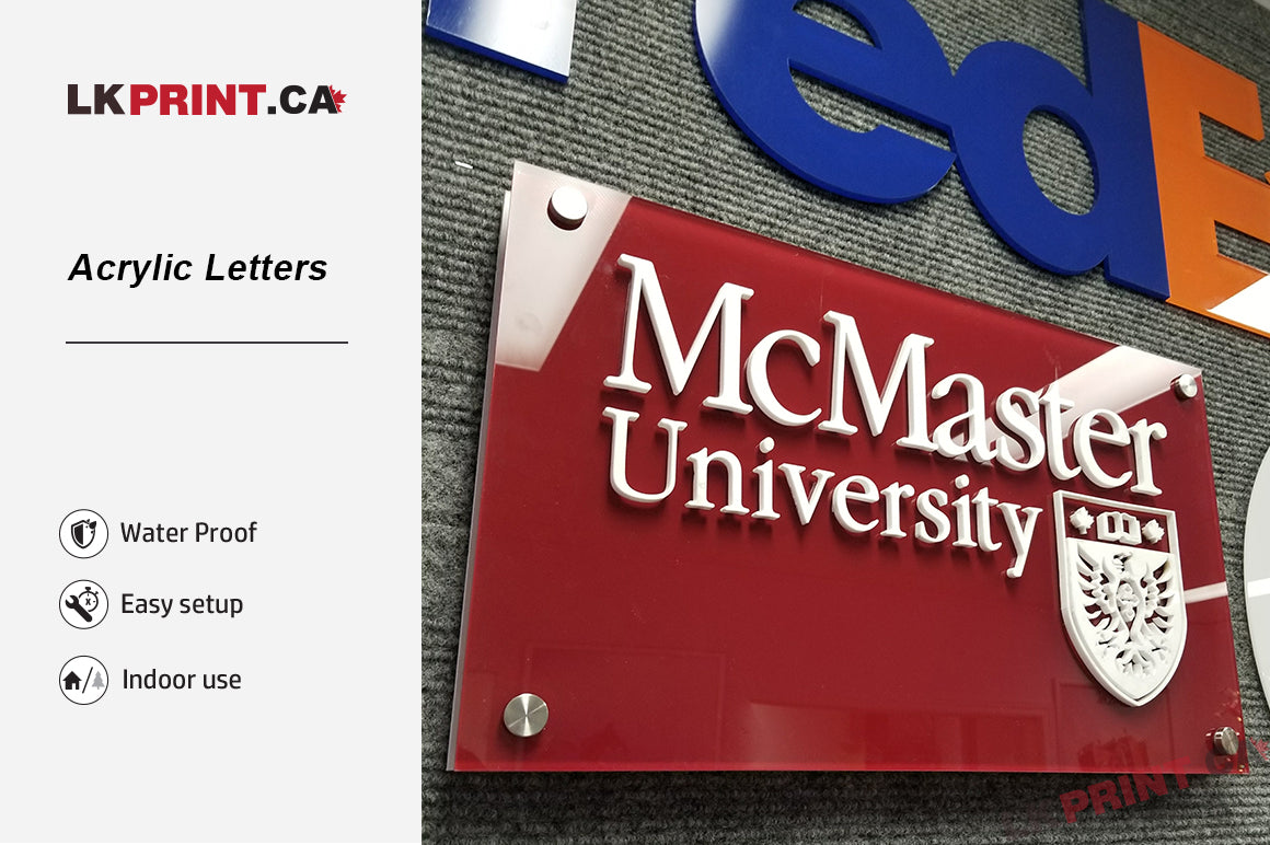 Acrylic Cutout Letters and logos – LKprint.ca