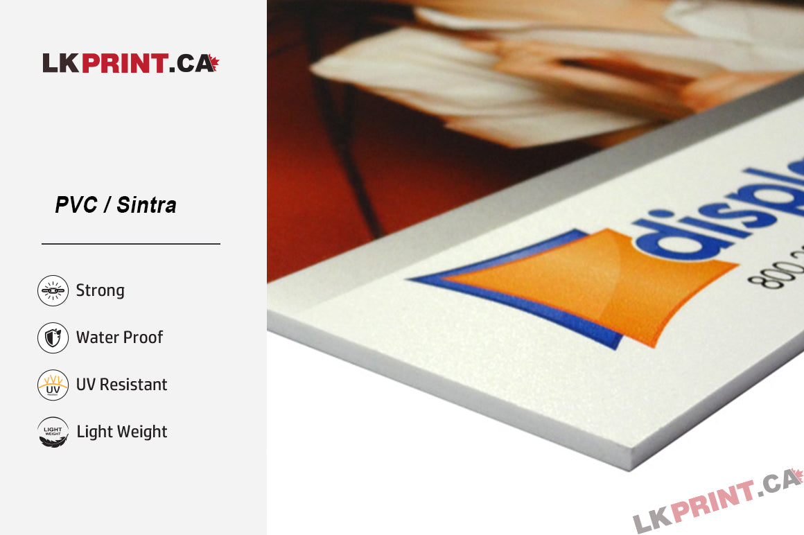 PVC / Sintra 3mm & 6mm – LKprint.ca