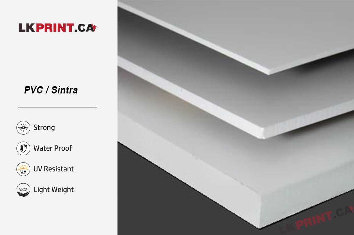 PVC / Sintra 3mm & 6mm – LKprint.ca
