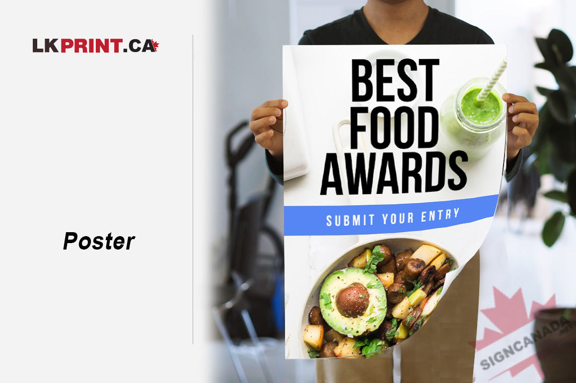 Large format Poster | signcanada.net | 18"x24" at $9.00/ea – LKprint.ca